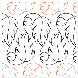 Birds of a Feather - Border - Pantograph