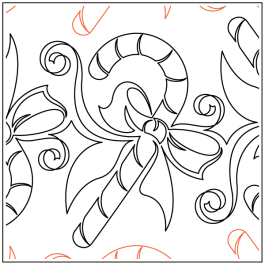 Candy Canes - Pantograph