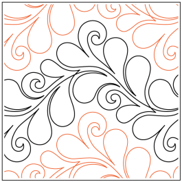 Chevron Feather - Pantograph