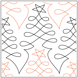 Christmas Twist - Pantograph