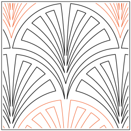 Clam Shell Fan - Pantograph