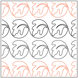 Fall Flurry - Border - Pantograph