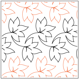 Fall Foliage - Border - FREE - Pantograph