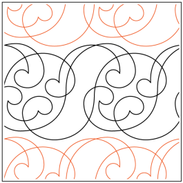 Fibonacci Lace - Pantograph