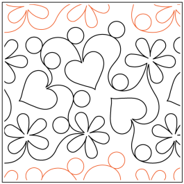 Hearts In Bloom - Pantograph