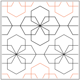Hexi Flower - Pantograph