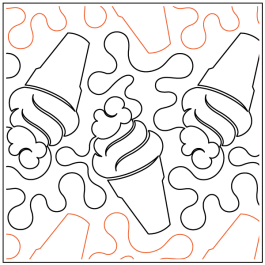 Ice Cream Cone Meander - Pantograph