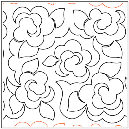 Laurie's Simple Rose - Pantograph