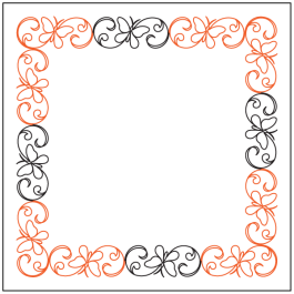 Maureen's Butterfly Beauty - Border - Panto/Corner Set