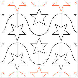 Melissa's Groovy Star - Pantograph