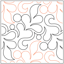 Naomi's Feather Leaf - Pantograph