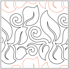 Naomi's Leafy Curly - Pantograph