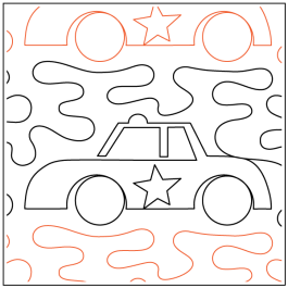 Police Car - Pantograph