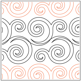 Quick & Easy Swirls - Pantograph