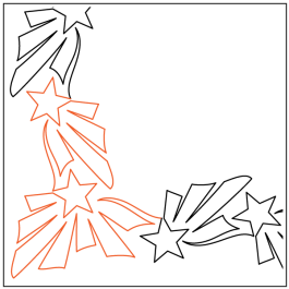 Red, White and Blue - Corner