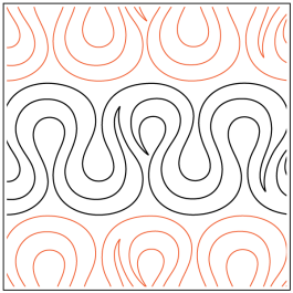 Ribbon Candy - Pantograph