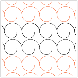 Scroll Frieze #2 - Pantograph