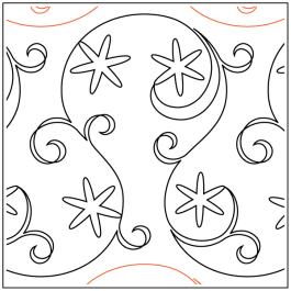 Snowflake Flurry - Pantograph