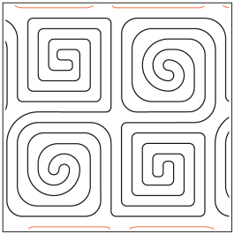 Spiral Squares & Circles - Pantograph