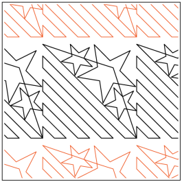 Star Stripe - Pantograph