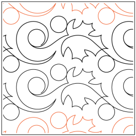 Timeless's Maple Leaf - Border - Pantograph