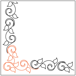 Trellis - Border - Corner