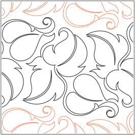 Undulating Leaves - Grande - Pantograph