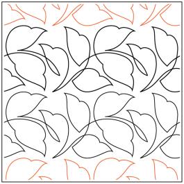 Wavy Leaves - Petite - Pantograph