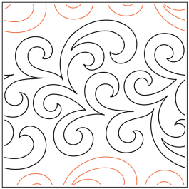 Willow Leaf's Feather Frond - Pantograph