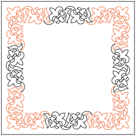 Laurie's Fleur De Lys - Border - Panto/Corner Set