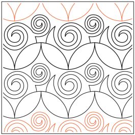 Melissa's Double Swirl Pod - Pantograph