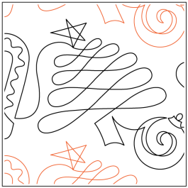 Christmas Doodle - Pantograph