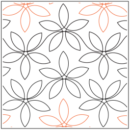 Dainty Lady Floral - Pantograph