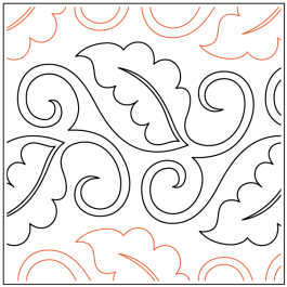 Willow Leaf's Fall Foliage - Pantograph