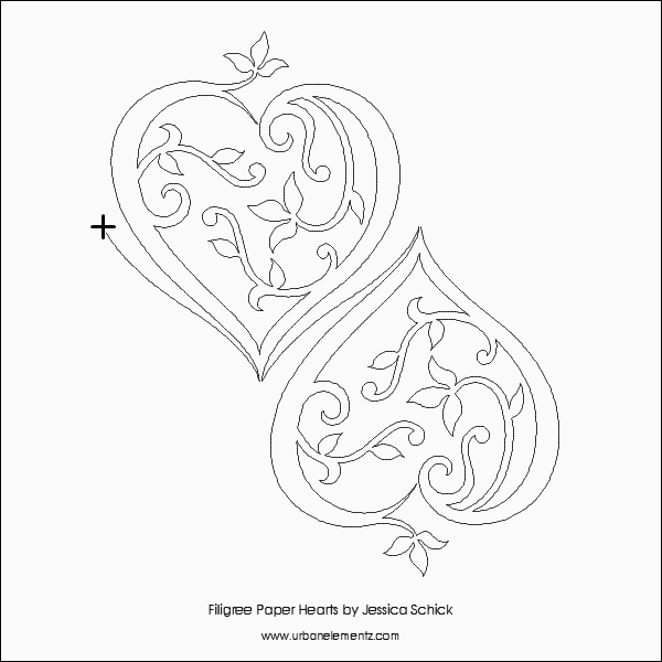 Single Line Filigree