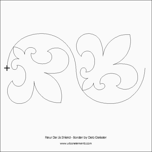fleur de lis template printable
