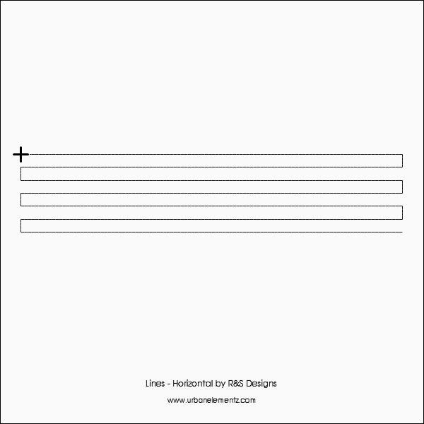 linea simple horizontal